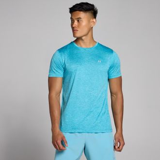 MyProtein T-shirt chiné MP Tempo pour hommes - Cyan - XS