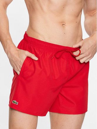 Lacoste Badeshorts MH6270 Rot