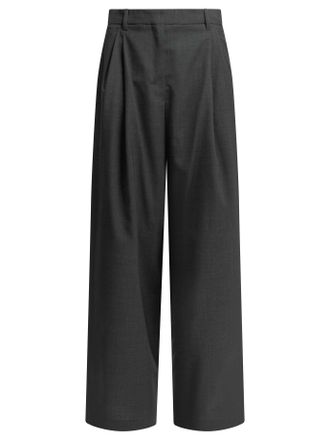 Max Mara Pantalon en laine sur mesure
