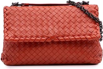 Bottega Veneta Hobo Bags - Small Nappa Intrecciato Olimpia Shoulder Bag - Gr. unisize - in Rot - f&uuml;r Damen