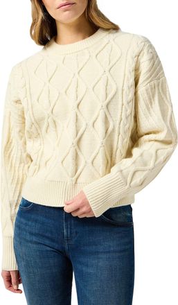 Wrangler Cable Knit Sweater Pullover f&uuml;r Damen