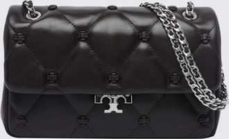 Tory Burch Mini sac Bunny Knot en cuir de veau grain&eacute; et matelass&eacute;