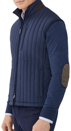 Hackett Herren Channel Gilet Baby Jacke, Blue (Navy Blazer), XXL