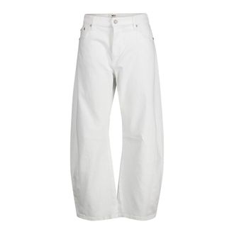 M.A.C Dakota Barrel - - Jeans - Damen - Wei&szlig; - 2XL