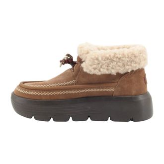 Hey Dude Austin Edge Lounge Bottines - Femme - Chaussures - Brun - Taille: 41 EU