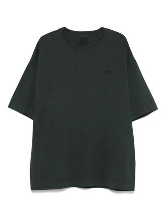 Juun.J t-shirt à logo brodé - Vert