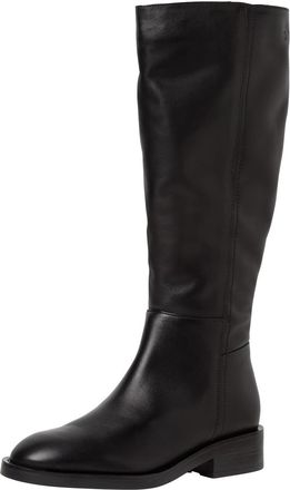 Tamaris Damen Langschaft-Stiefel Blockabsatz; BLACK/schwarz; 41 EU