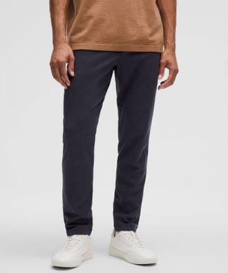 lululemon Pantalon ABC coupe slim long Flanelle pour Hommes - 81 cm - Noir - Taille 28