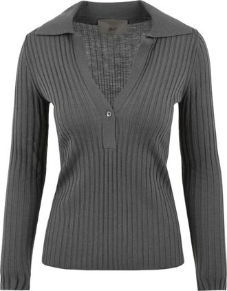 Akep Polo Nina - Femme - Tops - Gris - Taille: 36 FR