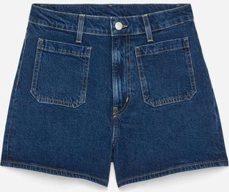 Arket LUPINE Shorts Mit Aufgesetzten Taschen -Blau