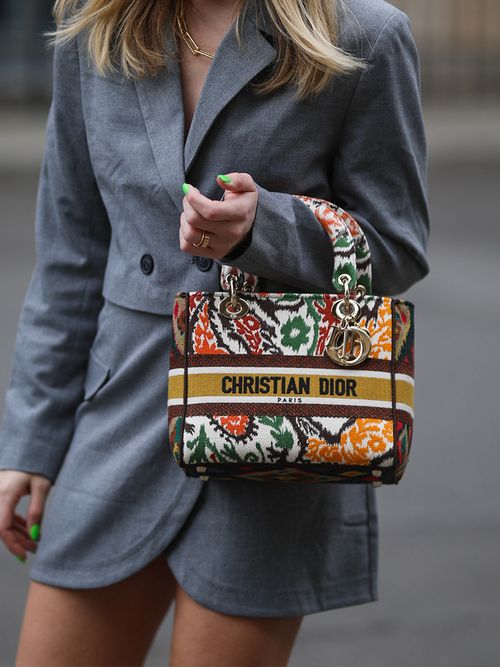 tote bag tissé Dior