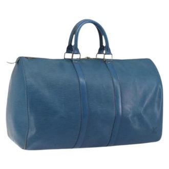 Louis Vuitton Pre-owned Epi Boston Bag - Femme - Pre-owned - Bleu - Taille: ONE Size