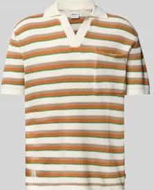 Pepe Jeans London Relaxed Fit Poloshirt mit Brusttasche Modell LAMAR