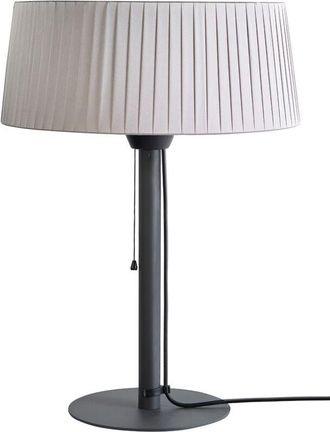 Beliani Beliani - Elektrische Terrassenheizung Halogen Grau Stahl Tragbar Modern 1500 w Garten Terrassen Outdoor Zubeh&ouml;r