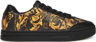Versace Jeans Couture Sneakers 79YA3SK6 Schwarz