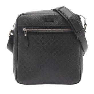 Gucci Pre-owned Leder Crossbody Bag - - Pre-owned - Damen - Schwarzk - ONE SIZE