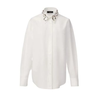 Fabiana Filippi Poplin Long Shirt - - Blouses & Shirts - Damen - Wei&szlig; - S