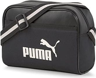 Puma Campus Reporter S Sac de sport unisexe pour adultes Noir Taille unique