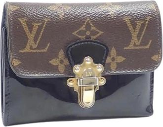 Louis Vuitton Portefeuille Tri-fold Monogram doccasion - Femme - Pre-owned - Noir - Taille: ONE Size