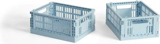 HAY Cagettes pliables Crate - Set de 2 Hay