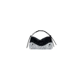 Desigual Femme, Sacs, Noir, Taille: ONE Size Sac Bandouli&egrave;re &agrave; Clous