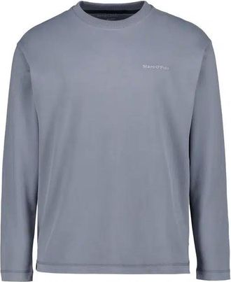 Marc O'Polo Herren T-Shirts blau Baumwolle