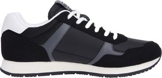 Tommy Jeans Herren Runner Sneaker Casual Low Top, Schwarz (Black), 41