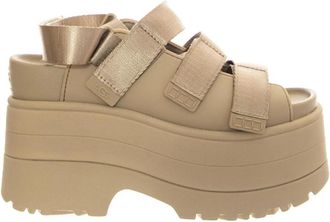 UGG Ugg, Femme, Chaussures, Beige, Taille: 40 EU Bottines &agrave; lacets