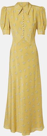 Alessandra Rich Midikleid aus Seide