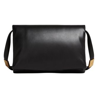 Marni Gro&szlig;e Kalbsleder Prisma Tasche - - Bags - Damen - Schwarzk - ONE SIZE