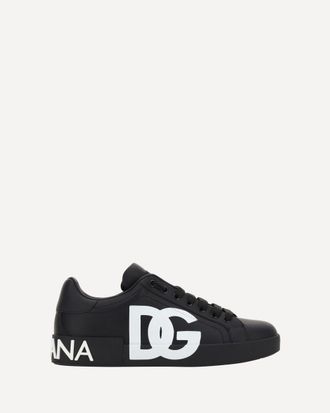 Dolce & Gabbana Leather Sneakers Male 39.5