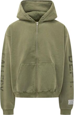 Gallery Dept. Homme, Sweatshirts et sweats &agrave; capuche, Vert, Taille: M Collector Zip Sweat &agrave; capuche