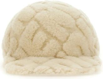 Fendi Caps & Mützen - Wool Baseball Hat - Gr. ONE SIZE - in Beige - für Damen