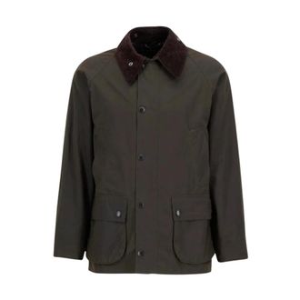Barbour Veste cir&eacute;e classique Bedale - Homme - Vestes - Vert - Taille: 34 FR