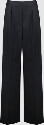 Msgm Pantalon &agrave; Pinces Noir