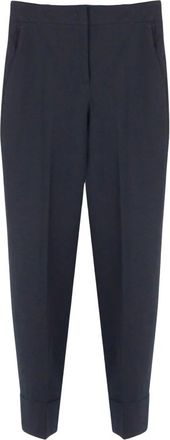 Via Masini 80 Pantalon cigarette - Femme - Pantalons - Bleu - Taille: 46 FR