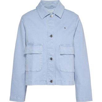 Tommy Jeans Gmd Baumwolljacke - - Jackets - Damen - Blau - XS