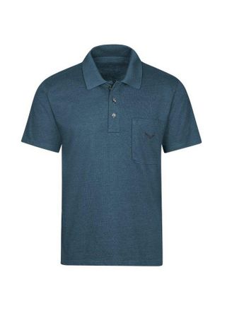 Trigema Poloshirt TRIGEMA Poloshirt aus Single-Jersey (1-tlg)