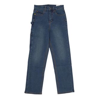CAT Lockerer Zimmermann Herren Jeans Dunkler Stein - - Jeans - Herren - Blau - W36
