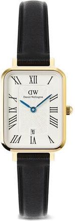 Daniel Wellington Uhr Quadro Roman Numerals Date DW00100865 Schwarz