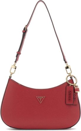 Guess Schultertasche Noelle II Top Zip Shoulder Bag Garnet dunkelrot