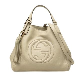 Gucci Pre-owned Soho Satchel - - Pre-owned - Damen - Beige - ONE SIZE