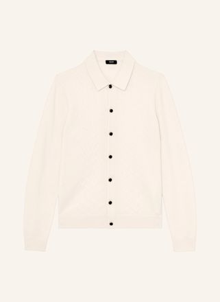 Reiss Reiss Strickjacke Gideon weiss