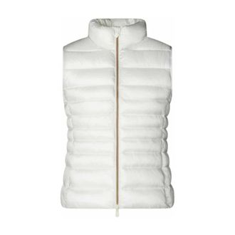 Save The Duck Lynn Puffer Weste - - Jackets - Damen - Wei&szlig; - M