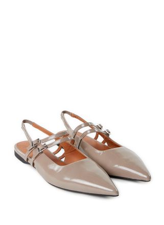 Vagabond Schuhmacher Vagabond - R&uuml;ckschleudern Hermine - Beige Ballerinas