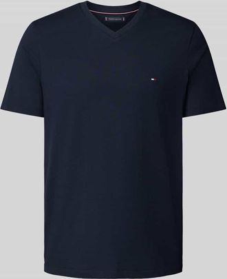 Tommy Hilfiger Regular Fit T-Shirt aus reiner Baumwolle