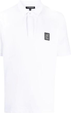 Costume National Polo - Homme - Tops - Blanc - Taille: XL