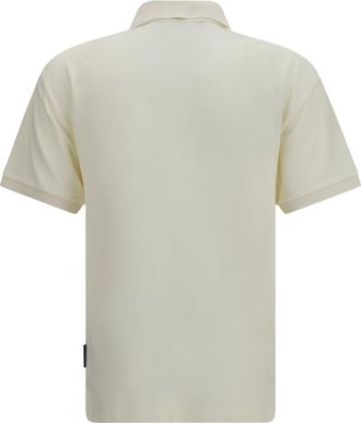 Palm Angels Embroidered Logo Polo - Beige