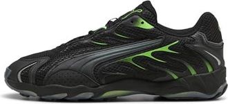 Puma Baskets Inhale unisexes, PUMA &Eacute;blouissement noir-vert, 44.5 EU