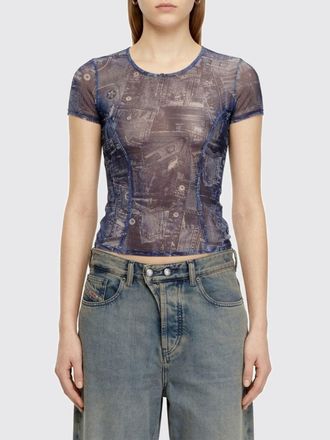 Diesel Top DIESEL Damen Farbe Blau